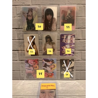 Blackpink Jisoo Jennie Ros Lisa Photocard | 蝦皮購物