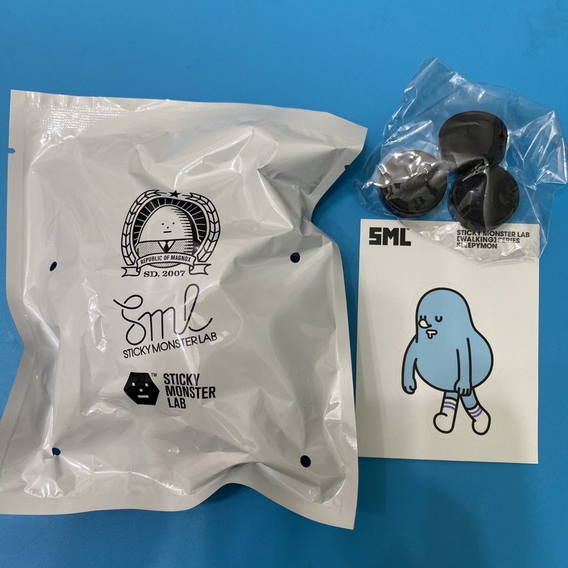 SML mini 走走系列 盒玩現貨Sticky monster lab mini黏黏怪物 | 蝦皮購物