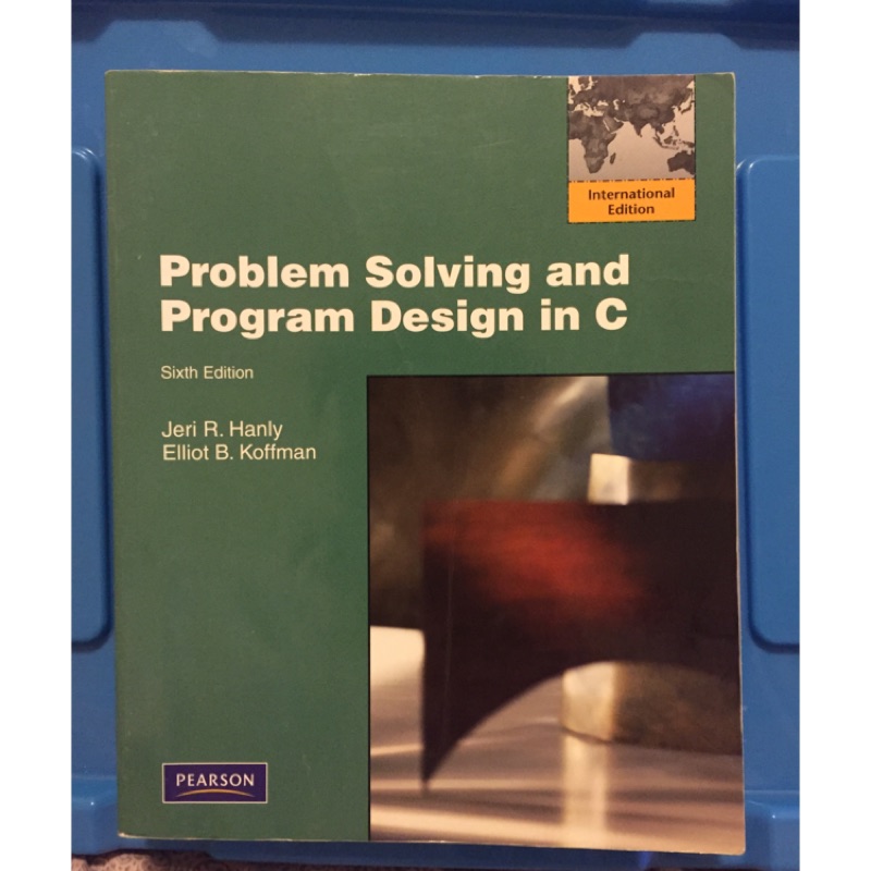 資工系 二手 原文書 Problem Solving and Program Design in C 6 edition | 蝦皮購物