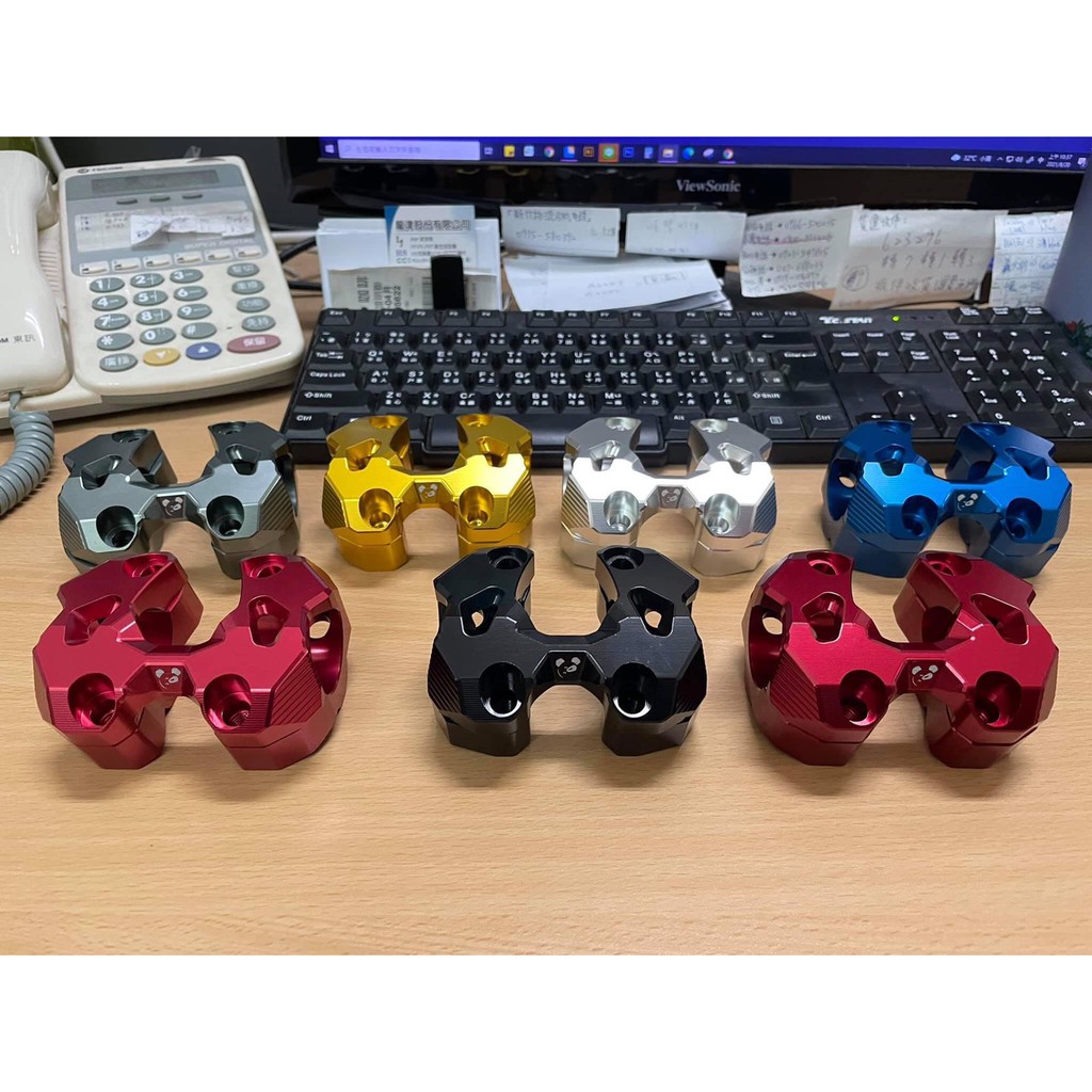 BadPanda 一體式CNC上蓋細轉粗龍首座 KRV專用 【優購愛馬】細把上飾蓋 類踢媽 KRV 粗把 改裝握把 | 蝦皮購物