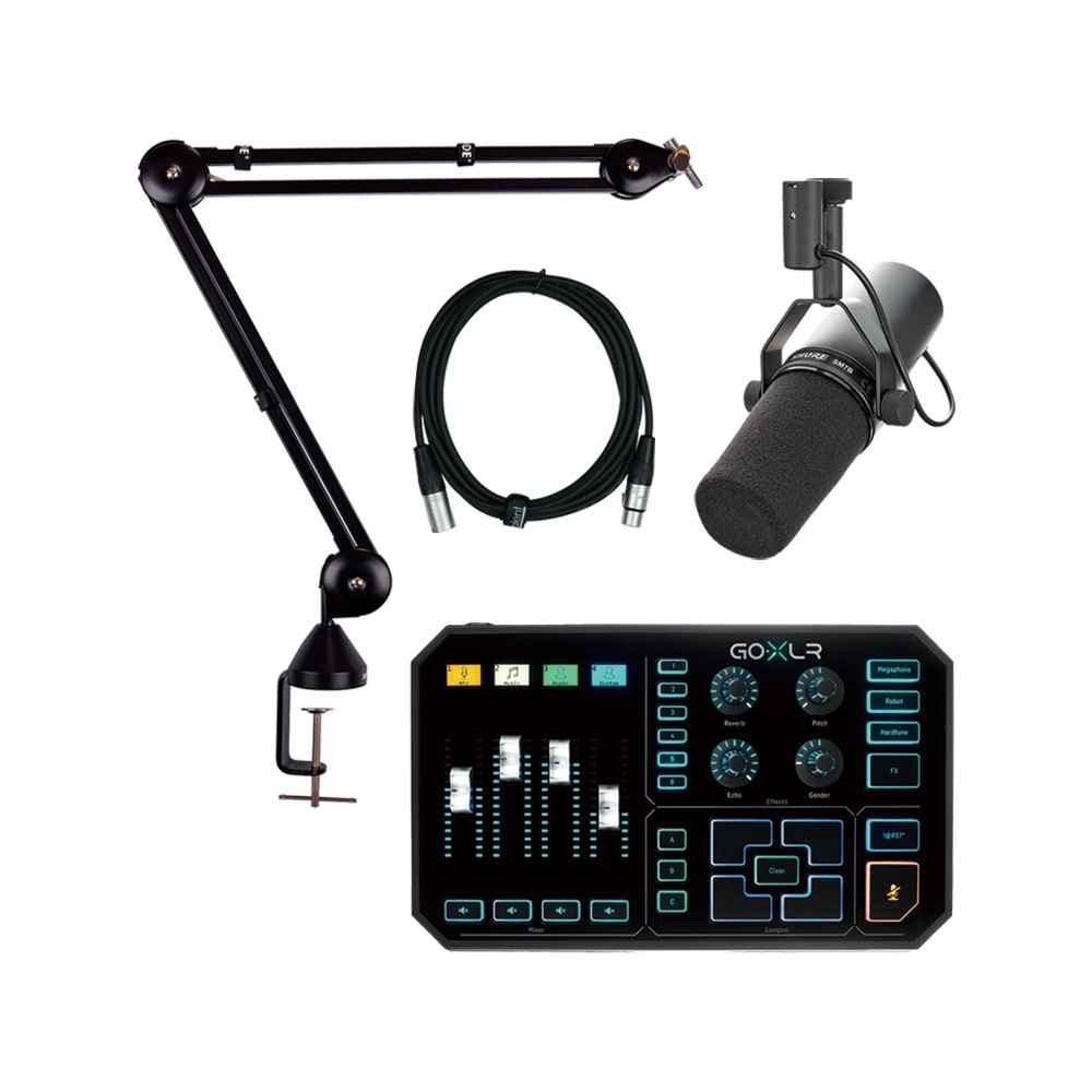 「THINK2」TC Helicon GO XLR SM7B 精選組 SHURE PSA-1 XLR to XLR | 蝦皮購物