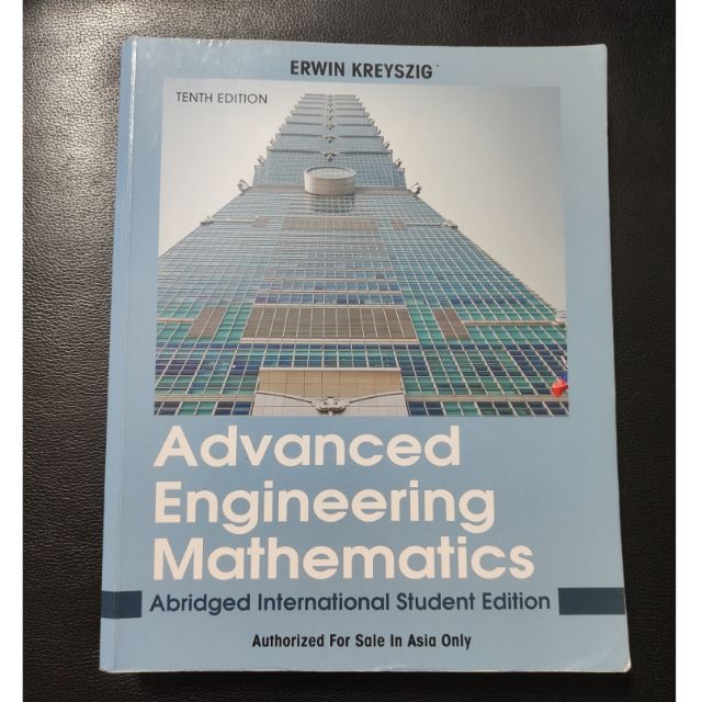 Advanced Engineering Mathematics 10th 工程數學 原文書 第十版 | 蝦皮購物