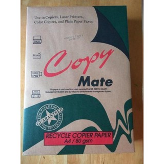 【CopyMate】《A4》環保再生影印紙 (一包500張)-DOUBLE A替代品 環保標章 白色A4紙張 | 蝦皮購物