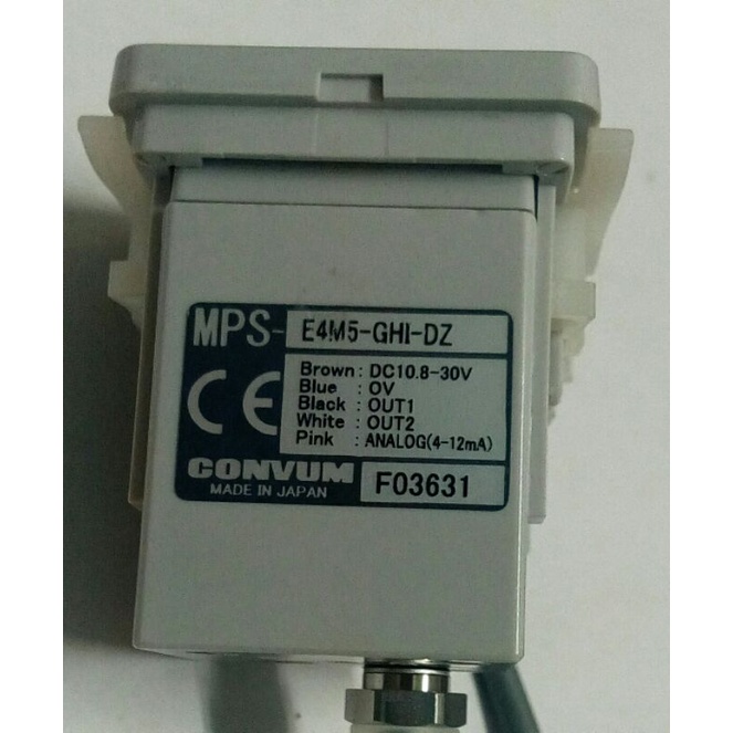 🌞二手現貨保固CONVUM 妙德 MPS-E4M5-GHI-DZ 壓力傳感器 MPS-E4M5-GHA-D7 壓力開關 | 蝦皮購物
