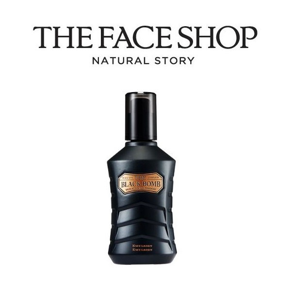 [THE FACE SHOP] The Black Emulsion 黑色乳液 130ml | 蝦皮購物