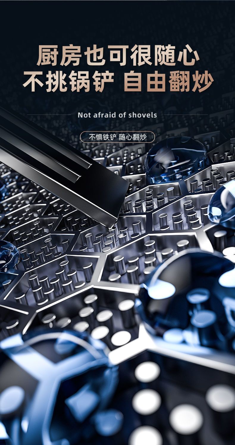 COTD同款不粘鍋 平底鍋不粘鍋 316鈦黑 醫用級不鏽鋼鍋 爐灶通用 26/28/30CM 蜂巢炒菜鍋 煎鍋 炒鍋 鍋 | 蝦皮購物