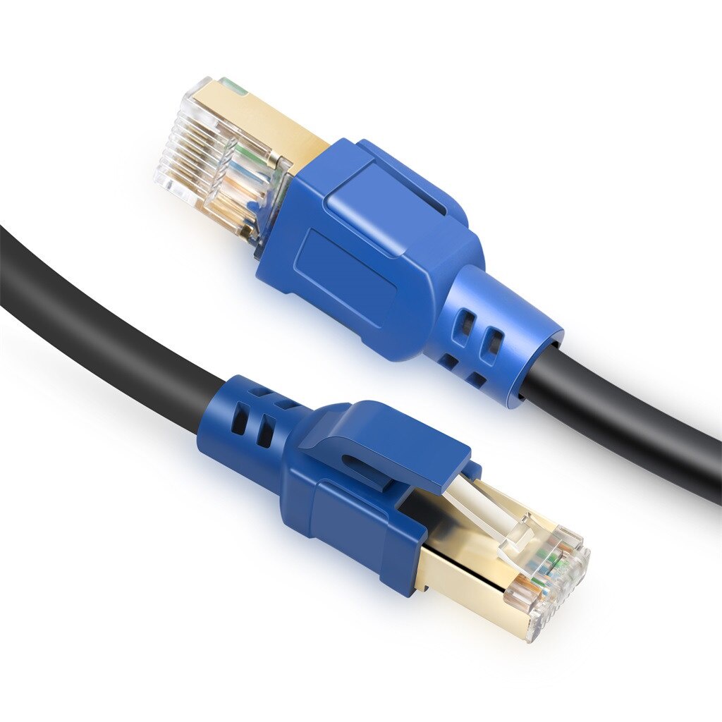 Ethernet Cable Cat8 Lan Cable CAT 8 RJ 45 Network Cable 1//2 | 蝦皮購物