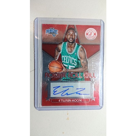 NBA 籃球 PANINI TOTALY CREA MOORE RC 新人 簽名 球員卡 | 蝦皮購物