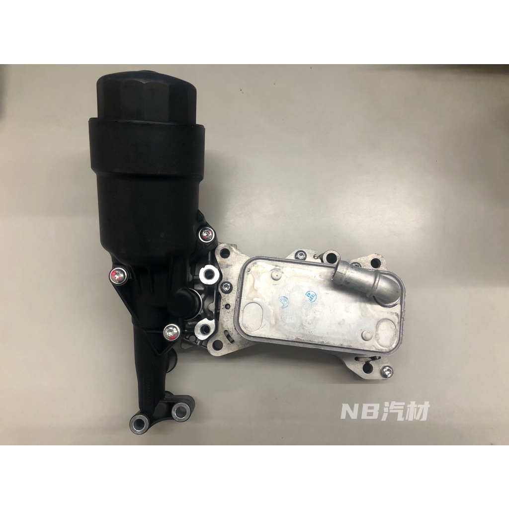 【NB汽材】BENZ W204/W205/W447/X156 OM651引擎 機油芯座含冷卻器 6511800610 | 蝦皮購物