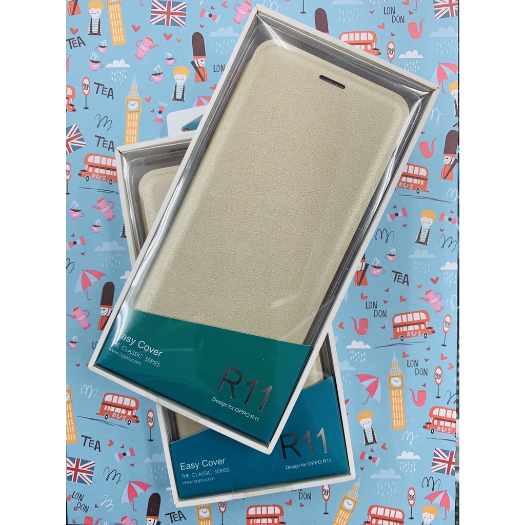【出清特價】OPPO R11 / R9S / A77 原廠無視窗側掀皮套 原廠公司貨 原廠保護皮套 | 蝦皮購物