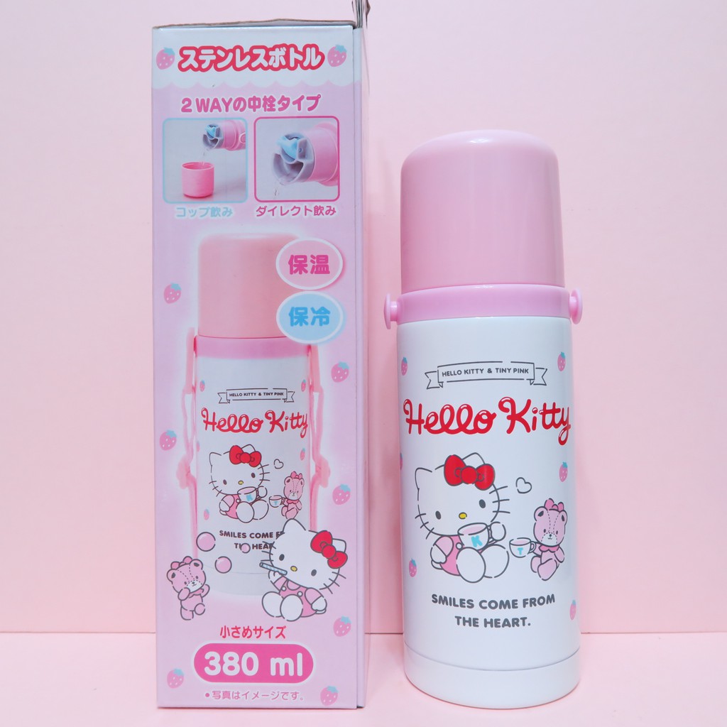 布丁泡泡 HELLO KITTY 小熊 下午茶 不鏽鋼 保冷杯 保溫杯 水壺 380ML 三麗鷗 SANRIO | 蝦皮購物