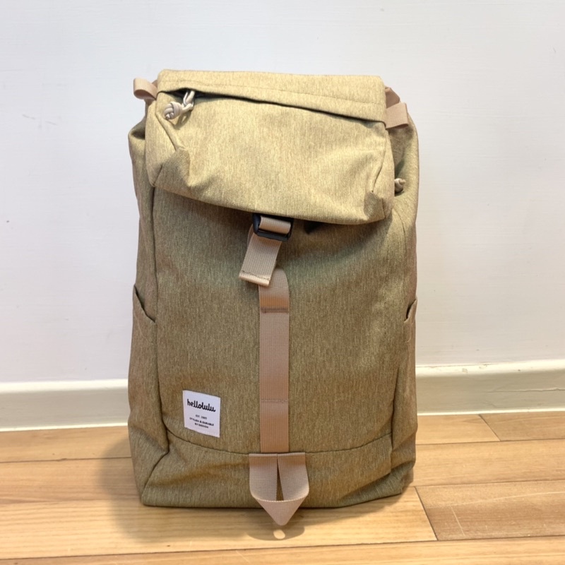 hellolulu Sutton多用途後背包/ 芥末黃 | 蝦皮購物