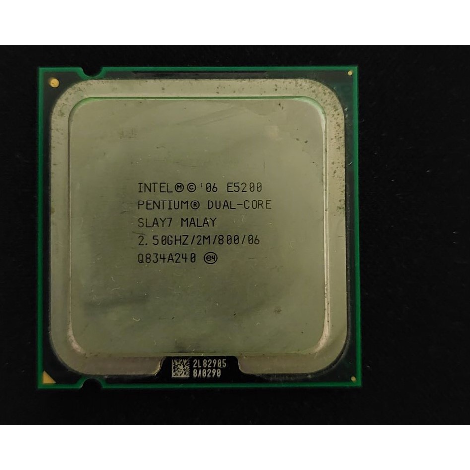 Intel 775腳位 CPU E5200 | 蝦皮購物