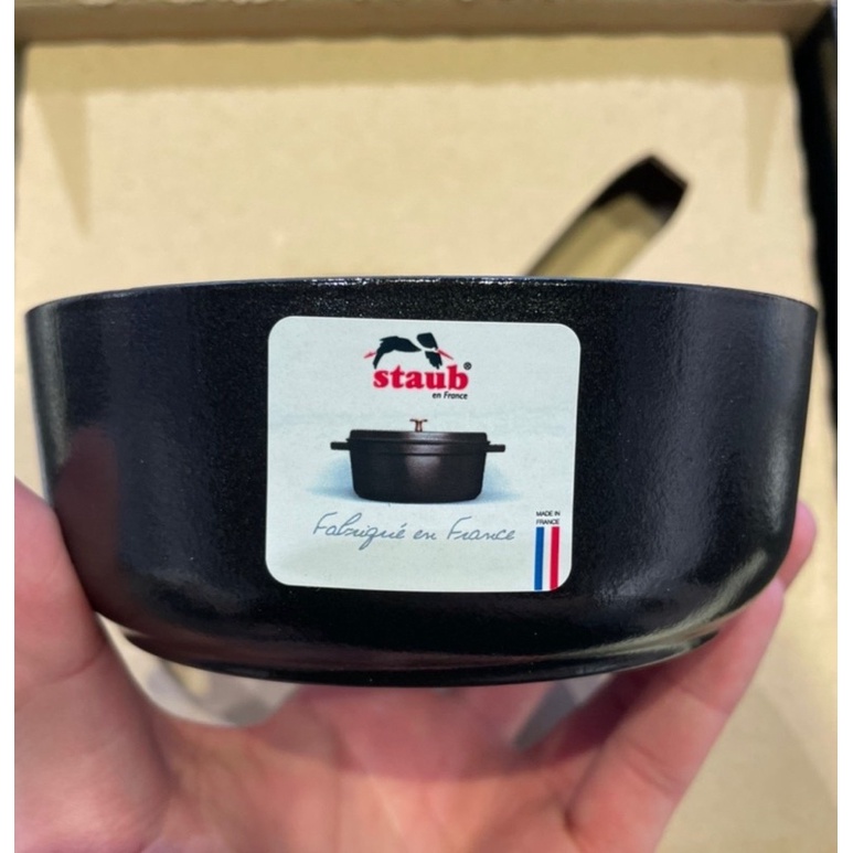 台灣雙人公司貨 Staub 12公分單柄迷你小火鍋 牛奶鍋 起士鍋 對稱餐桌 鬆餅 煎盤 歐姆蛋 早餐 儀式感 | 蝦皮購物