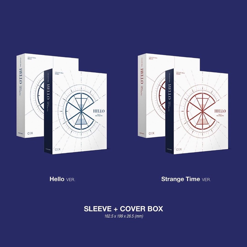 CIX 《Hello, Strange Time》專輯代購 BX 金昇勳 裴珍映 金龍熙 尹炫晳 | 蝦皮購物