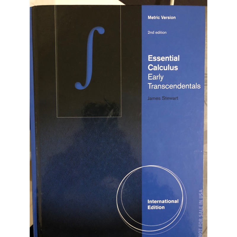 Essential calculus： Early transcendental | 蝦皮購物