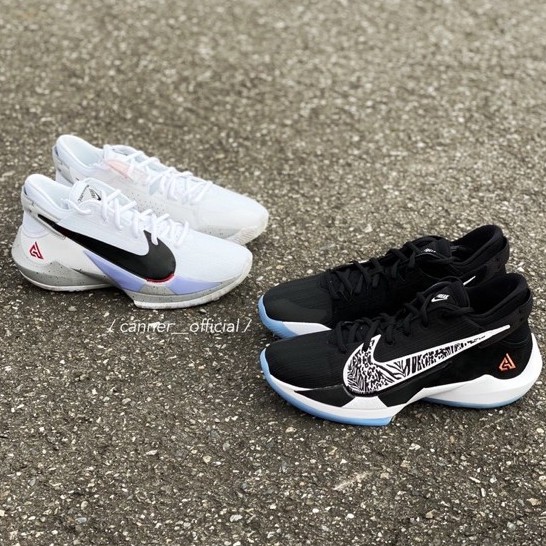 【罐頭選貨】Nike Zoom Freak 2 黑白 白水泥 字母哥 CK5825-001 黑 CK5825-100 白 | 蝦皮購物