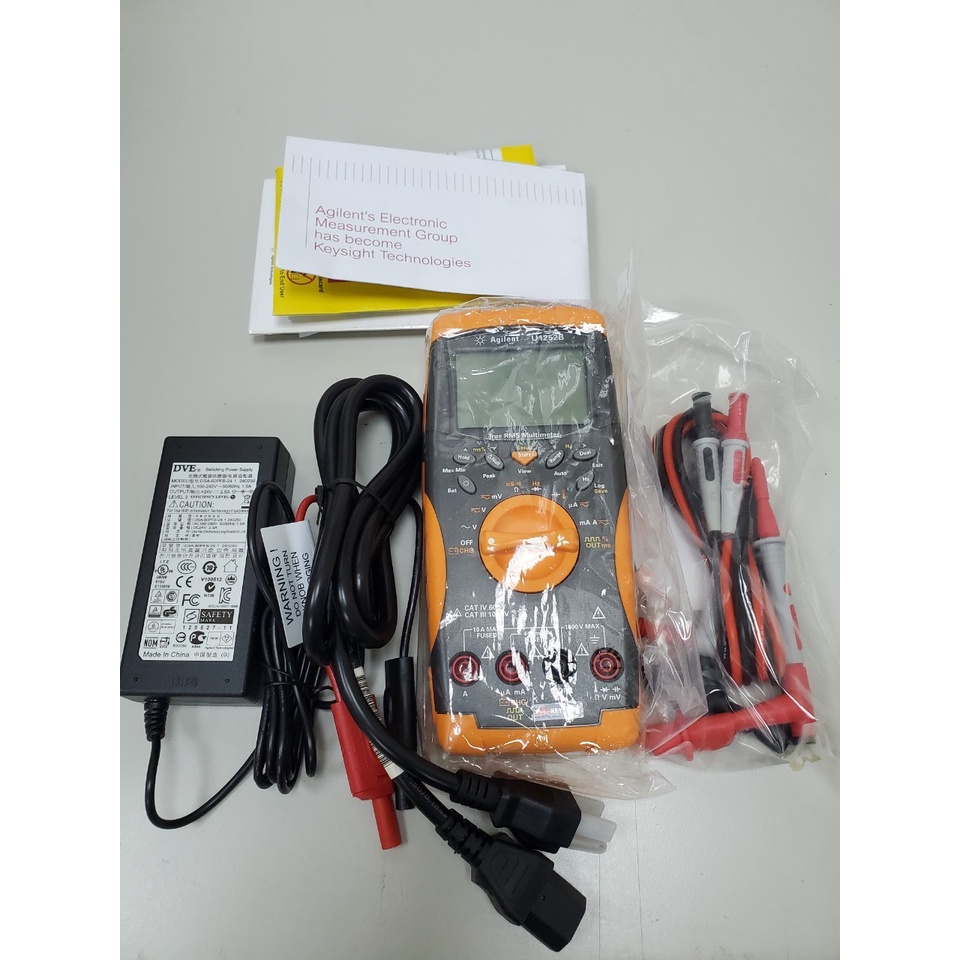 亞傑科技 agilent 安捷倫 / Keysight 是德 U1252B 四位半 手持式數位萬用電表 (含稅價) 現貨 | 蝦皮購物