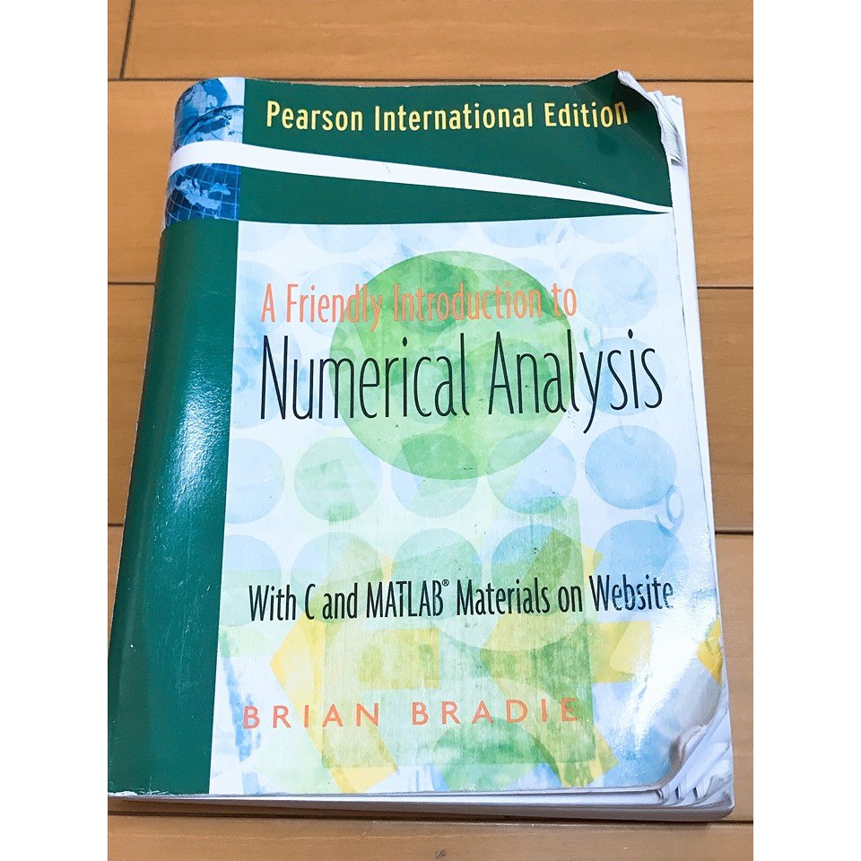 【二手書】A Friendly Introduction to Numerical Analysis(5成新) | 蝦皮購物