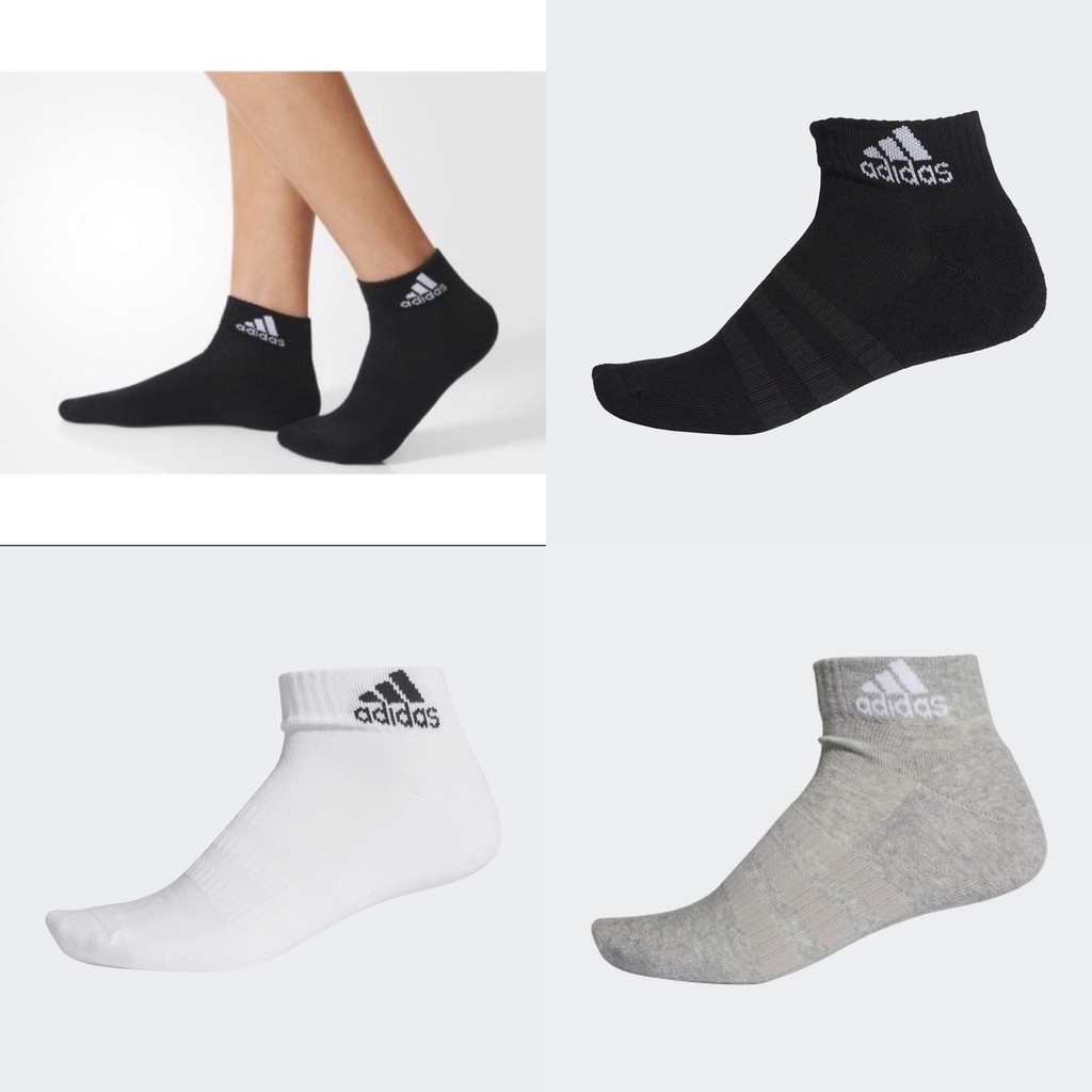 adidas 3S PER AN HC 1P 運動 透氣 經典款 襪子 黑AA2292 白AA2291 灰AA2293 | 蝦皮購物