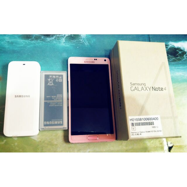 三星Note4粉色32G | 蝦皮購物