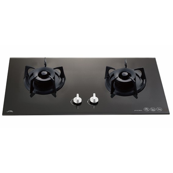 《清倉大拍賣．禮卷大方送》喜特麗 JT-GC209A/JT-GC209AW-雙口玻璃檯面爐(黑/白) | 蝦皮購物