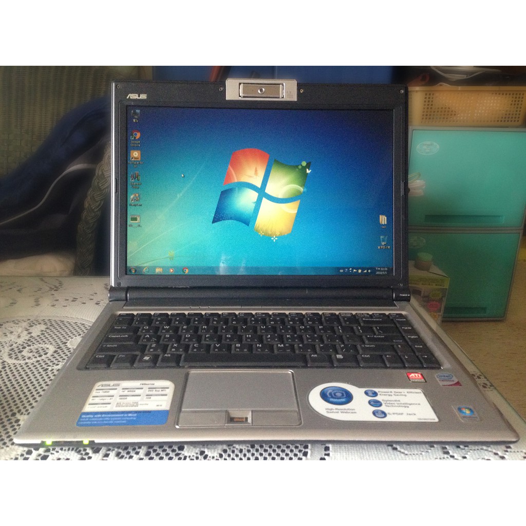 華碩 ASUS F8S 14.1吋 雙核獨顯黑鑽時尚機 筆電 | 蝦皮購物