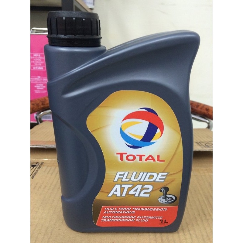 單買區-【TOTAL 道達爾】FLUIDE、AT42、ATF，合成自動變速箱機油、1L/罐【歐洲進口】 | 蝦皮購物