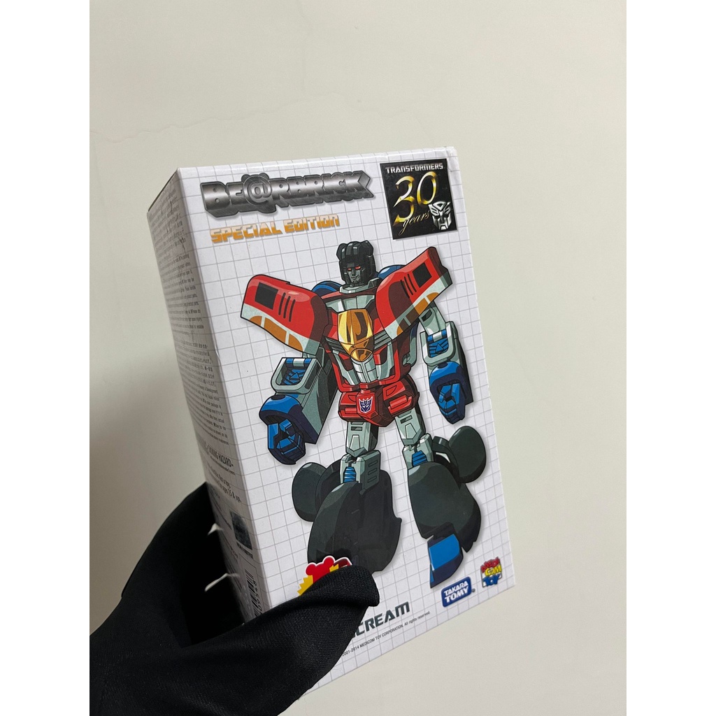 日版 暴力熊 x 變形金剛 公仔 BE@RBRICK &TRANSFORMERS 30週年聯名紀念版 庫柏力克熊 天王星 | 蝦皮購物