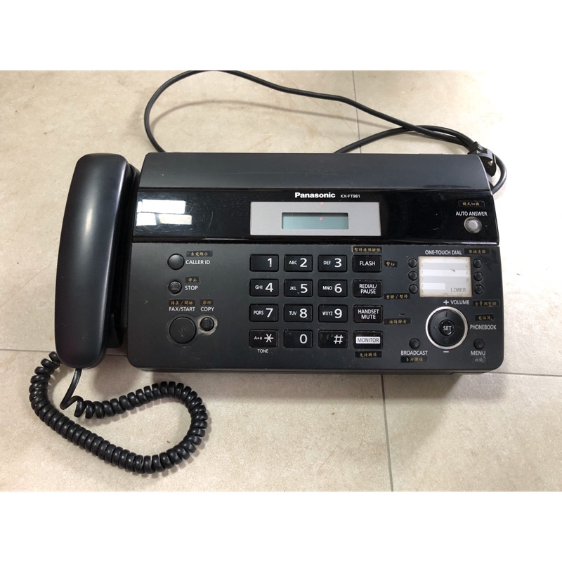 《二手良品》Panasonic KF-FT981 國際牌 感熱傳真機 | 蝦皮購物