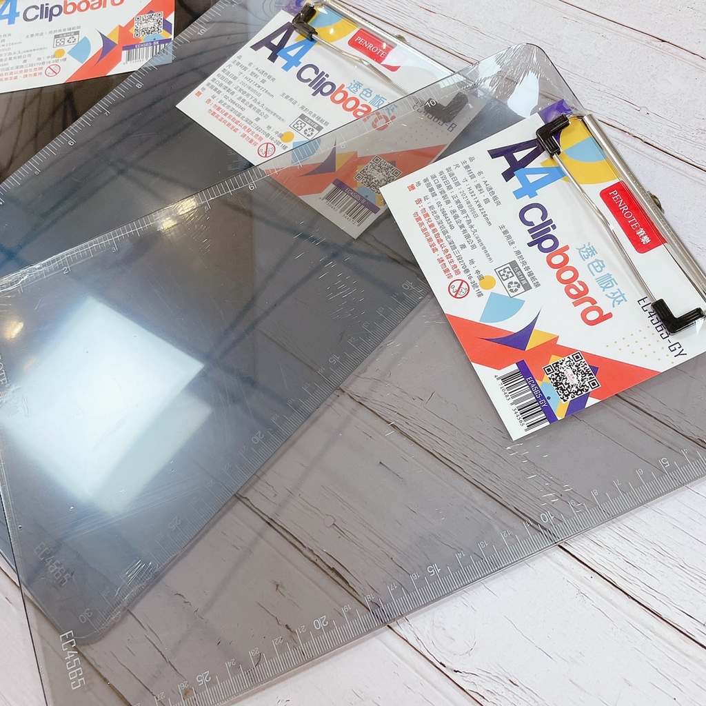 筆樂PENROTE★A4透色板夾/文件夾板/檔案資料夾/收納夾板/EC4565 | 蝦皮購物