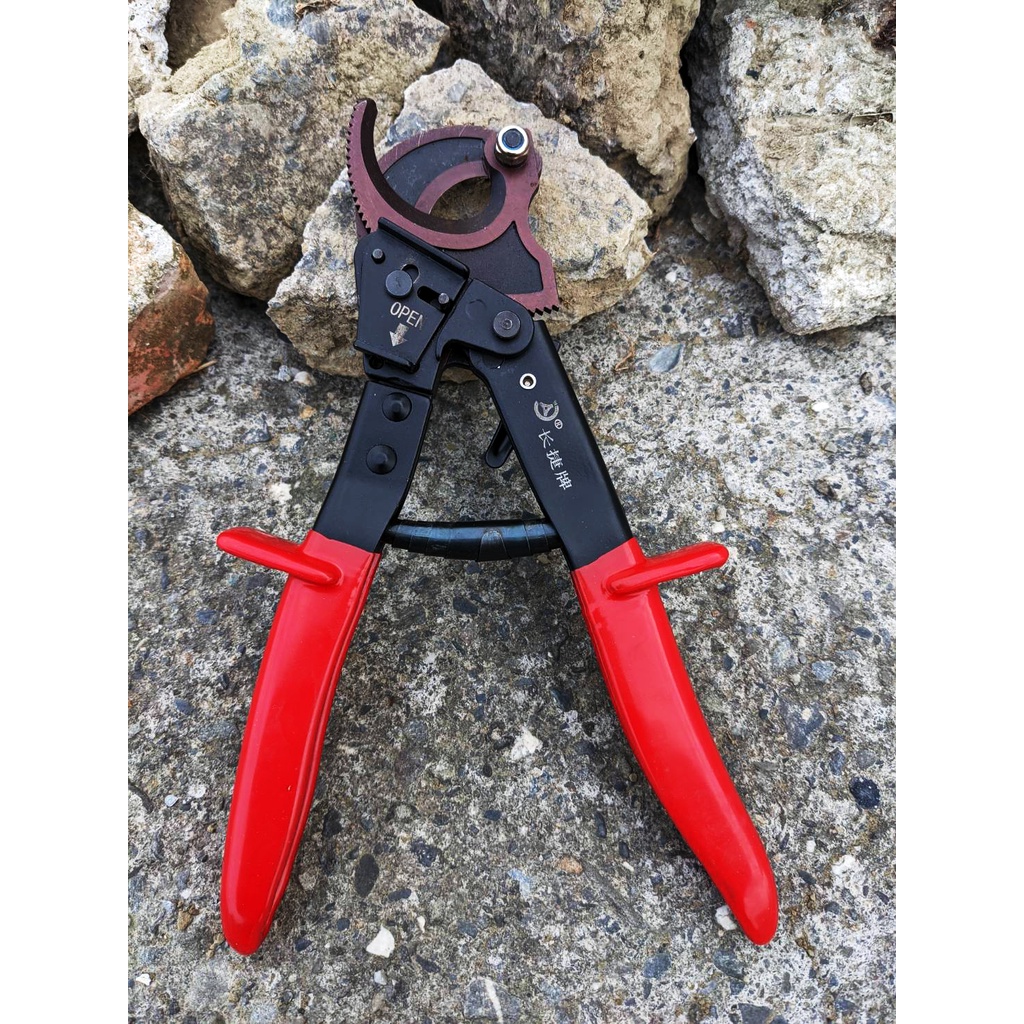 棘輪式電纜剪 超省力 棘輪電纜剪 CC-325 扳手 剪刀 棘輪 維修 電纜剪 | 蝦皮購物