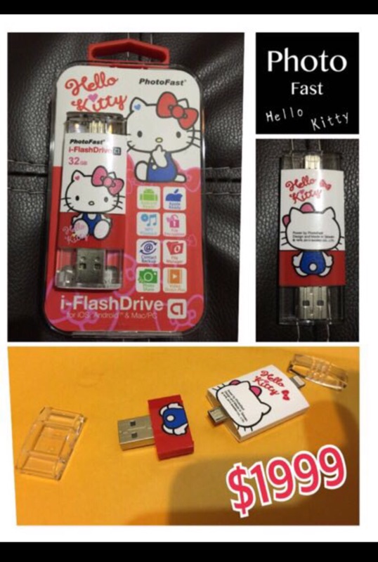 PhotoFast i-FlashDrive 限定Hello kitty版32G | 蝦皮購物