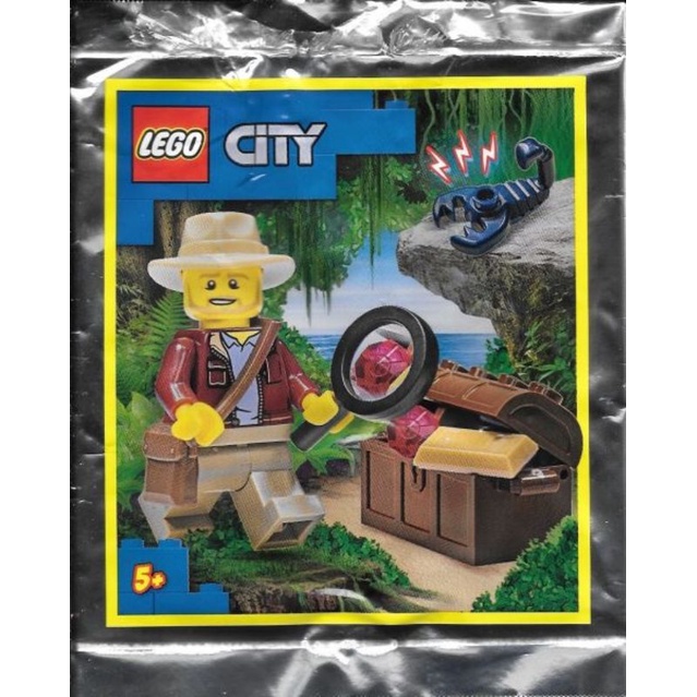 樂高 LEGO 952110 城市系列 探險家 Polybag 全新未拆 | 蝦皮購物