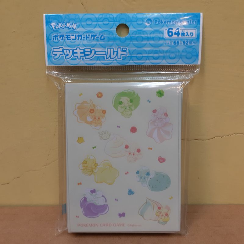 DSC☆日版 寶可夢卡套 Mawhip à la mode 霜奶仙 PTCG 限定 第二層 全新 64入 66×92mm | 蝦皮購物