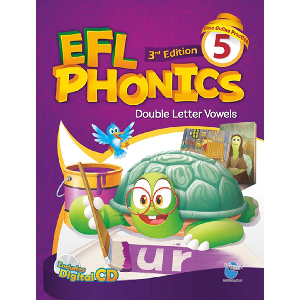 New EFL Phonics 3/e 5 (SB 含 WB and QRcode音檔)/Jay Yang 文鶴書店 Crane Publishing | 蝦皮購物