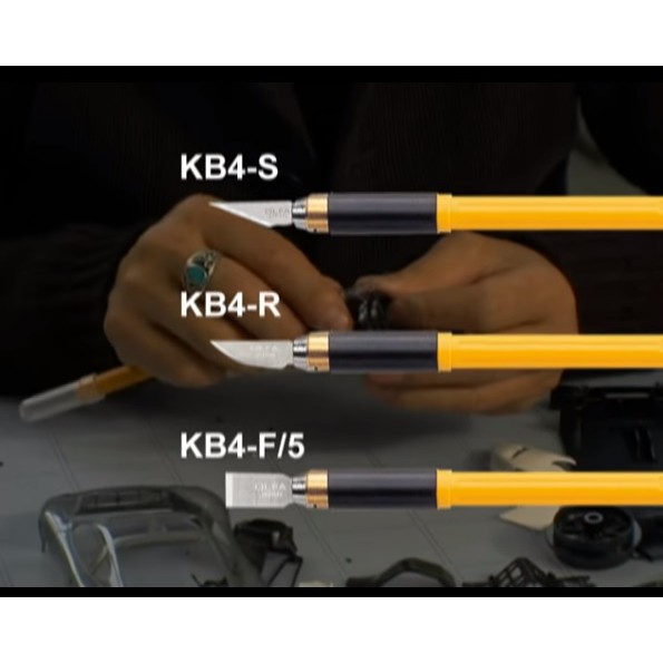 【含稅附發票】現貨OLFA模型用筆刀AK-4/BP專業刀片KB4-R/5/KB4-S/5/KB4-F/5美工刀文具批發 | 蝦皮購物
