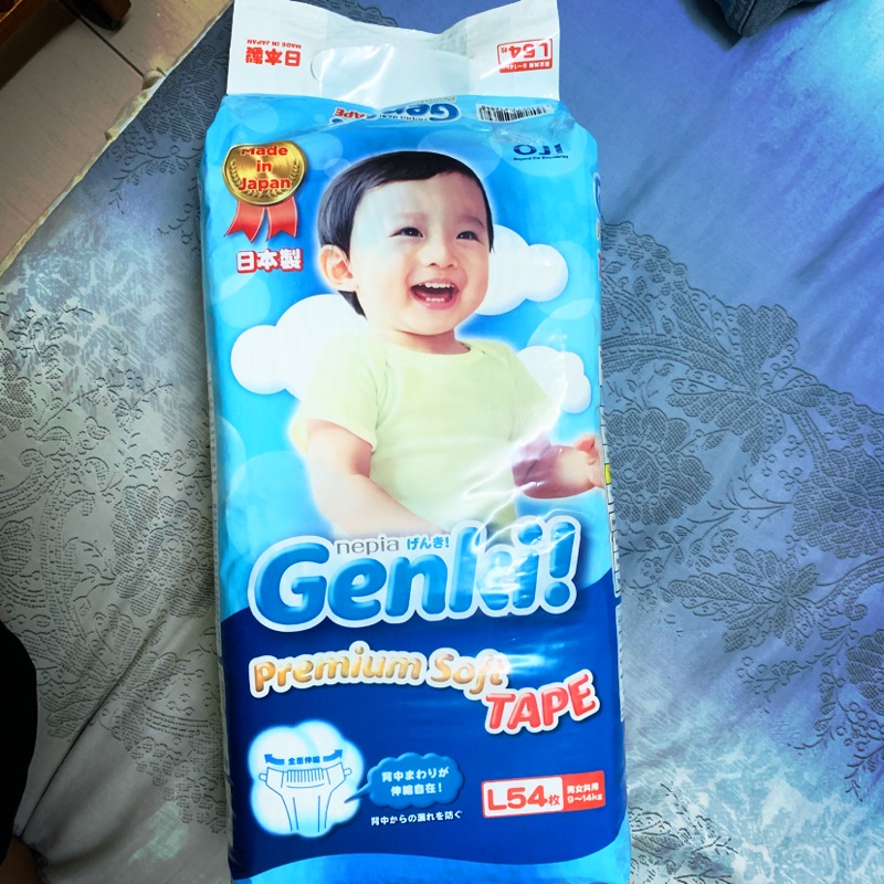 王子genii L54片現貨 nepia genki 2018/4月製造 | 蝦皮購物