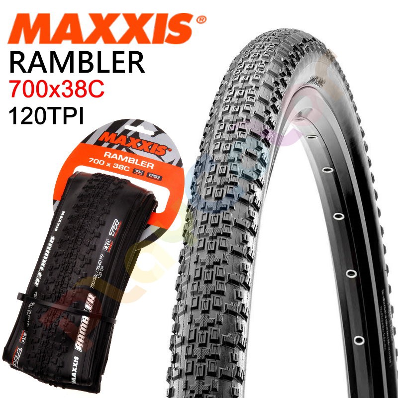 MAXXIS【RAMBLER】700*38C 外胎 120TPI 輪胎 m2018 無內胎 38c【2023660】 | 蝦皮購物