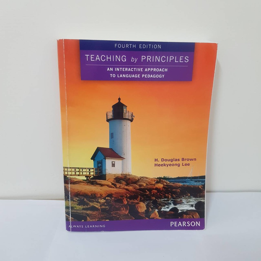 【大學英文用書】《Teaching by principles》第四版，Brown/Lee，PEARSON | 蝦皮購物