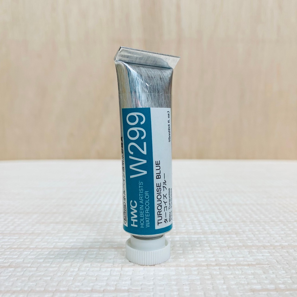 正大筆莊《好賓HWC專家級透明水彩繪具 W299(B級)》W299 Turquoise Blue 299 | 蝦皮購物