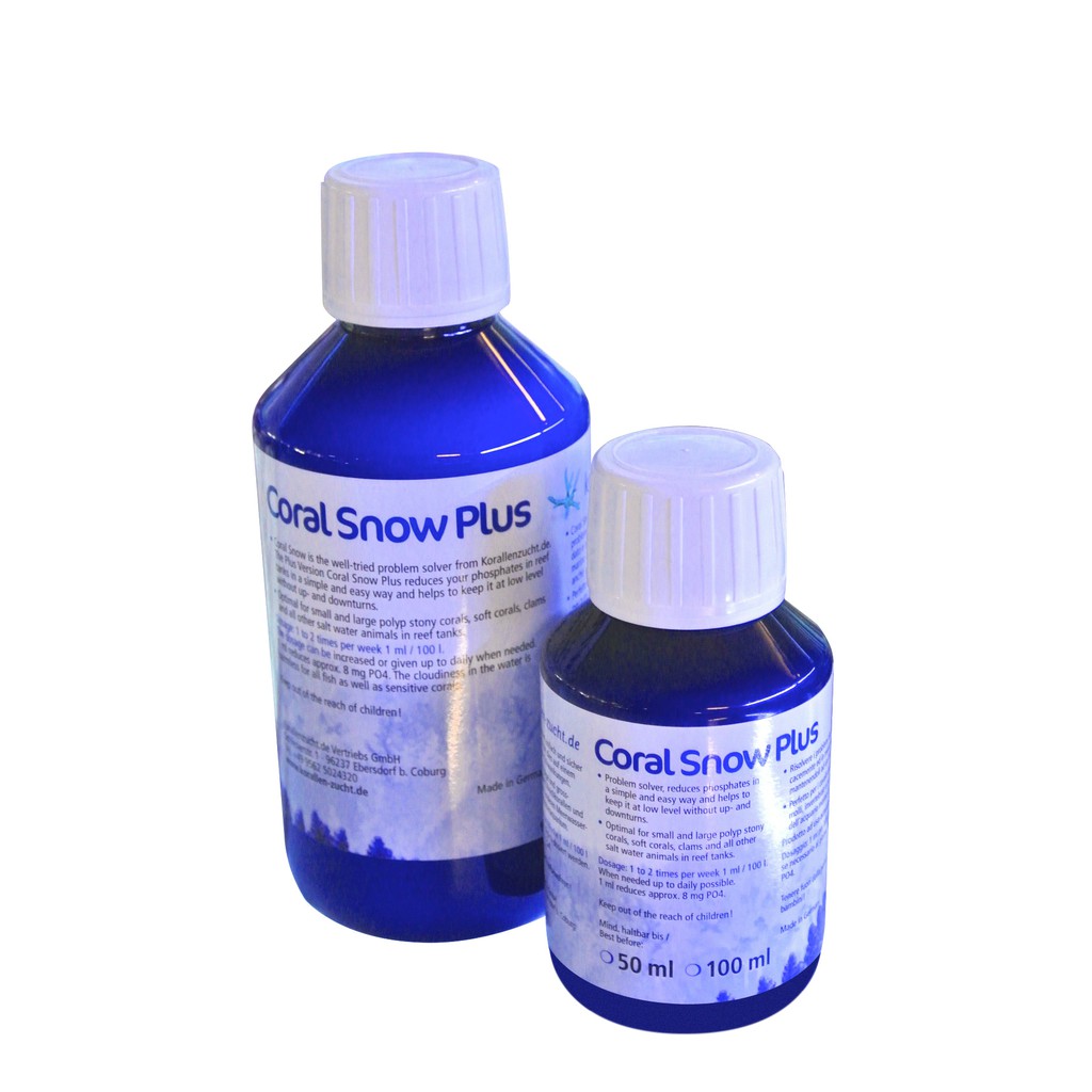 [魚樂福水族] 德國 KZ ZEOvit ZEO Coral Snow Plus 100ml 250ml磷酸鹽 | 蝦皮購物