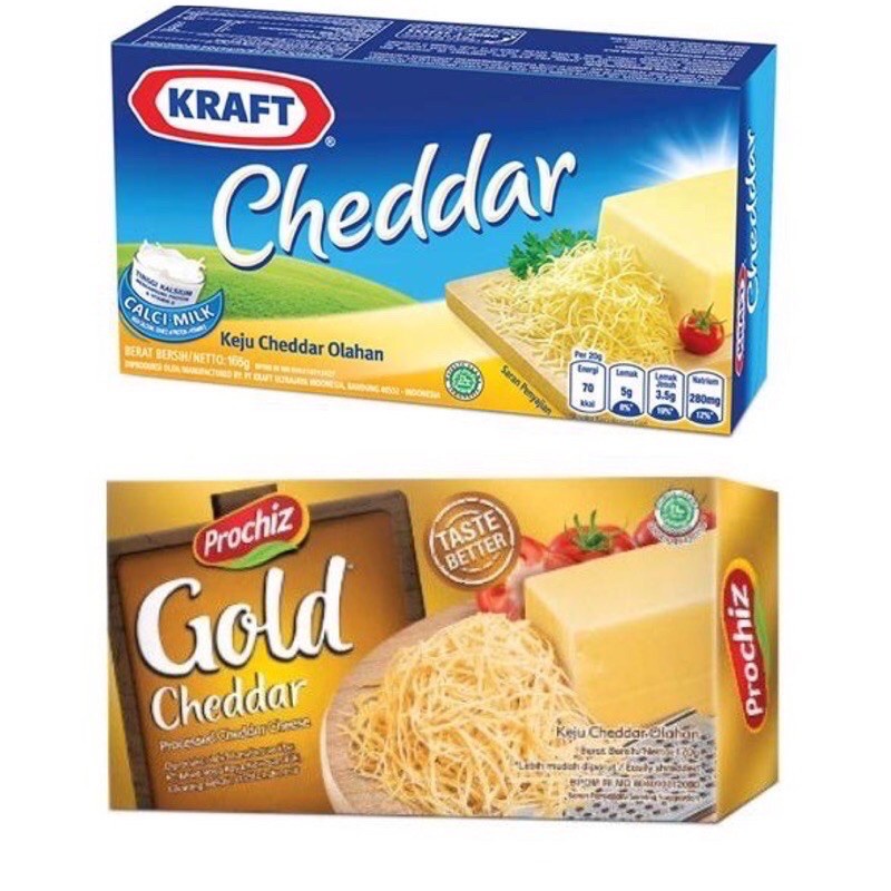 KRAFT Cheddar & PROCHIZ Gold cheddar (起司) | 蝦皮購物