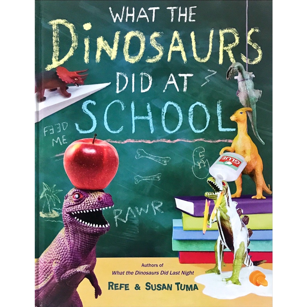 【全新折扣-創意精裝書】What the Dinosaurs Did at School (-WTDD-) | 蝦皮購物