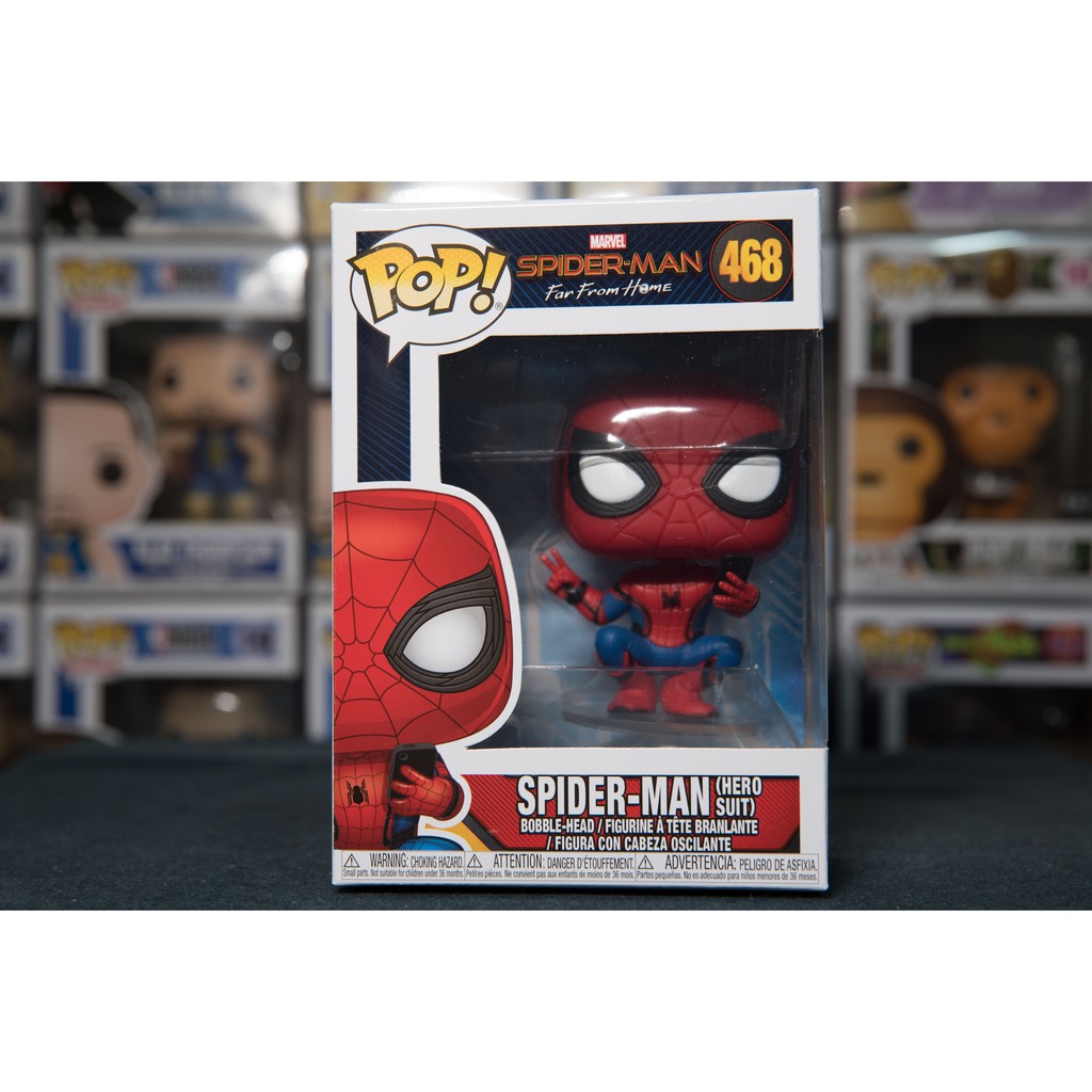 Funko 468 MARVEL 漫威 SPIDER-MAN 蜘蛛人：離家日 SPIDER-MAN 蜘蛛人 | 蝦皮購物