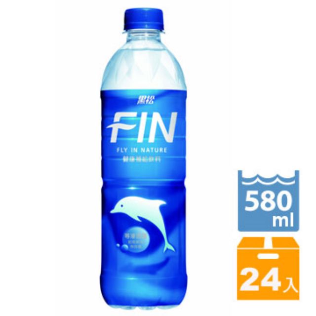 【只送台北新北，10箱出貨】黑松沙士FIN運動飲料580ml*24入 | 蝦皮購物