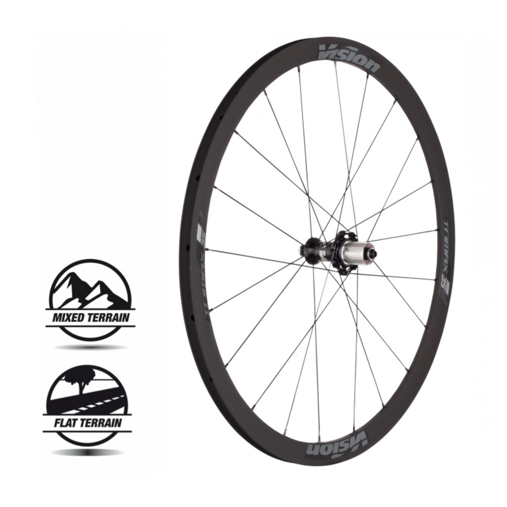 【合利單車】Vision Trimax 25 KB 鋁合金C夾輪組（小板輪、陶瓷煞車邊） | 蝦皮購物