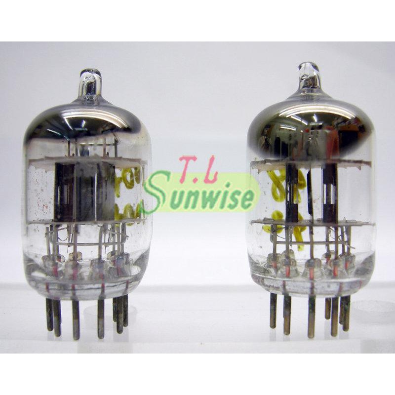 6H3n ︽NO:4637 美國 RAYTHEON 5670WA (中國 6N3 升級管) 真空管 黑屏 方環 一標一對 | 蝦皮購物