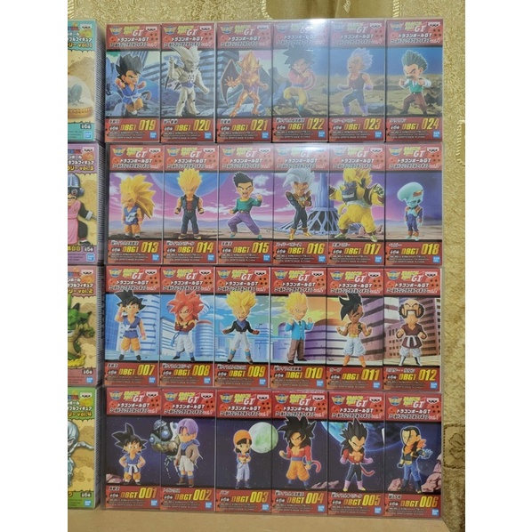 WCF GT vol.1 vol.2 vol.3 vol.4 七龍珠 公仔 盒玩 景品 代理版 全新未拆 含保護殼 | 蝦皮購物