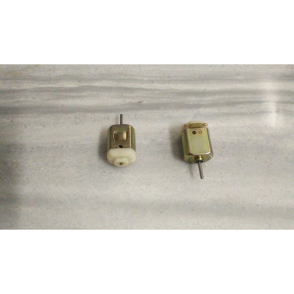 微型馬達 (130 高品質) 單軸 白蓋 淡金色外殼 軌道車 小馬達 帶散熱孔 (MTS16) | 蝦皮購物